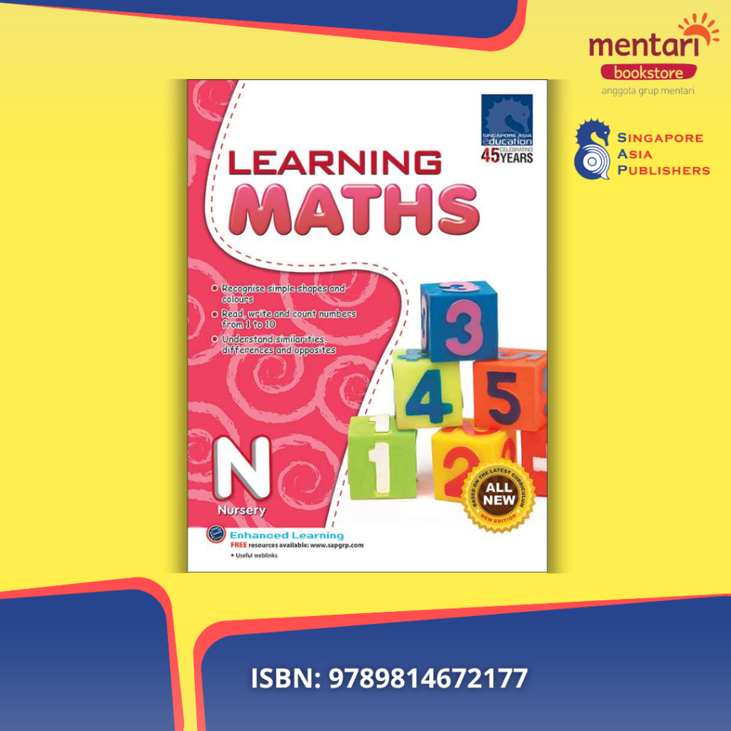 Jual SAP - Learning Maths For Kindergarten | Shopee Indonesia