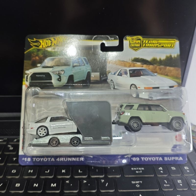 Jual Hotwheels Toyota Supra & Toyota 4Runner Team Transport | Shopee ...