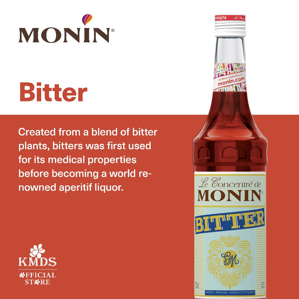 Jual Monin Bitter 70 CL 700 ML | Shopee Indonesia