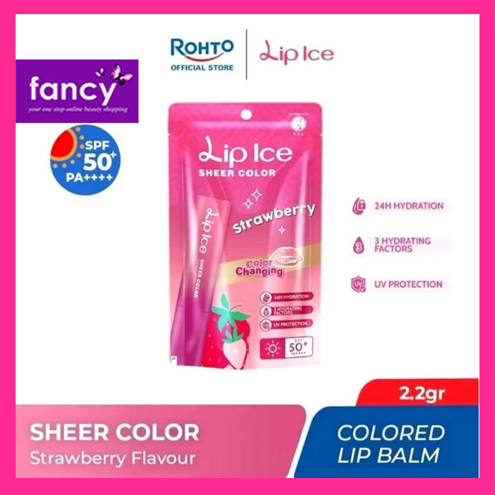 Jual LIP ICE FRUITY SHEER COLOR (Lip Balm) | Shopee Indonesia