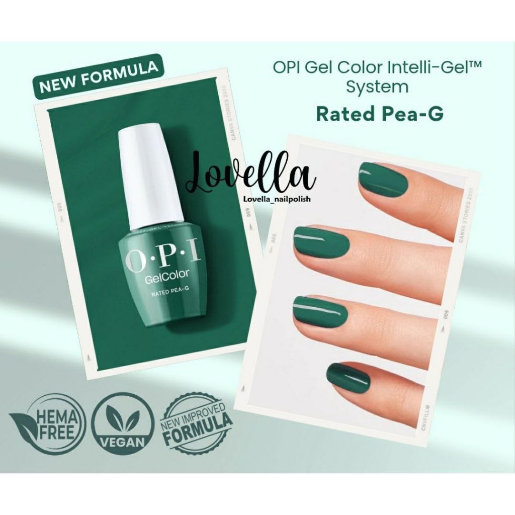 Jual OPI Gel Color Rated Pea-G (OPI ORIGINAL / OPI ASLI / OPI NAIL ...