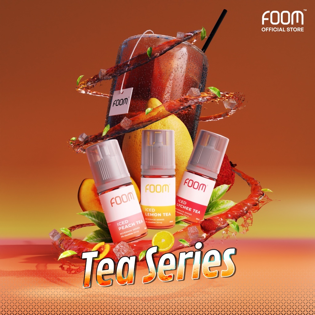 Jual FOOM LIQUID 30ML BEVERAGE SERIES TEA | Shopee Indonesia