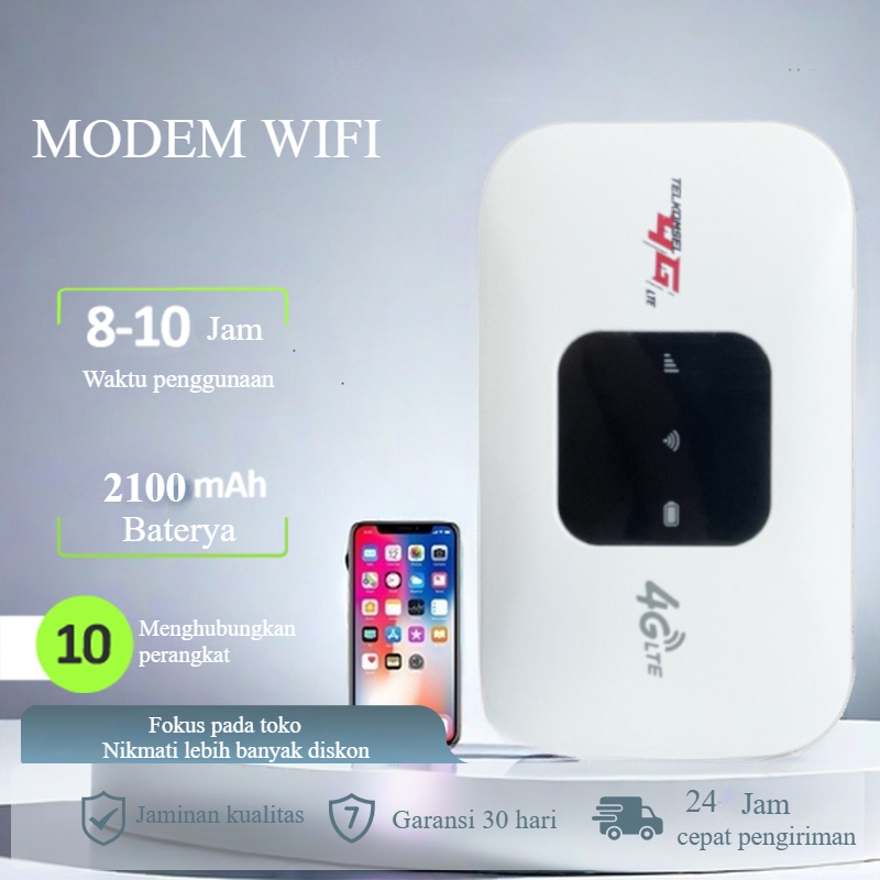 Jual Modem WiFi LTE 4G Mifi All Operator 4g Mudah Dibawa USB 500Mbps 4g ...