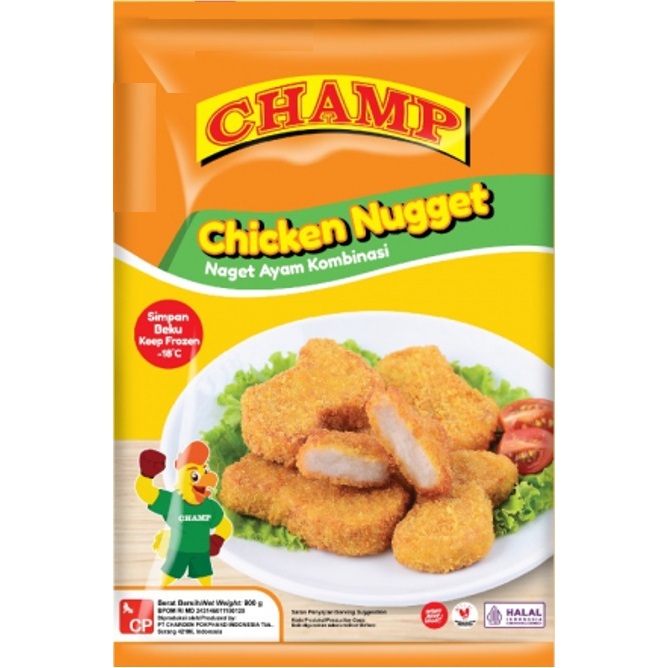Jual Champ Chicken Nugget 900 gr | Shopee Indonesia