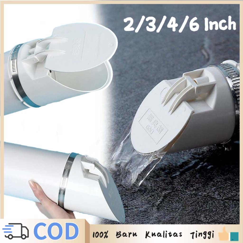 Jual Back Flow Valve 2/3/4/6 Inch Pvc Dengan Ferrule Stainless Pipa ...