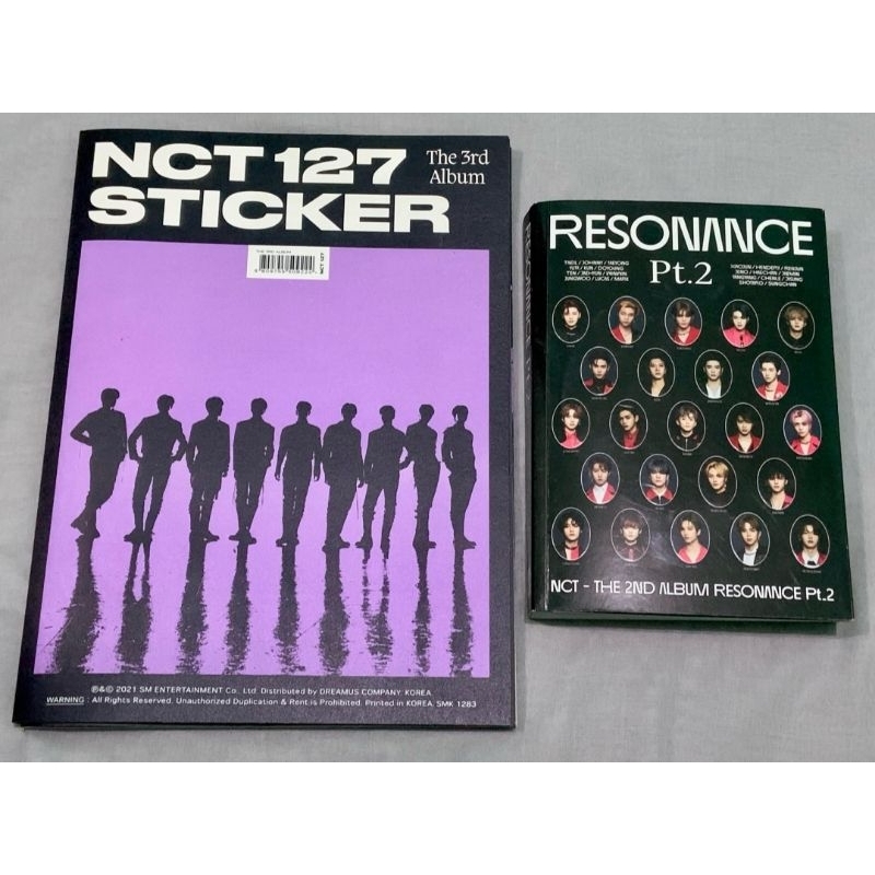 Jual album only nct 2020 resonance and nct 127 sticker | Shopee Indonesia