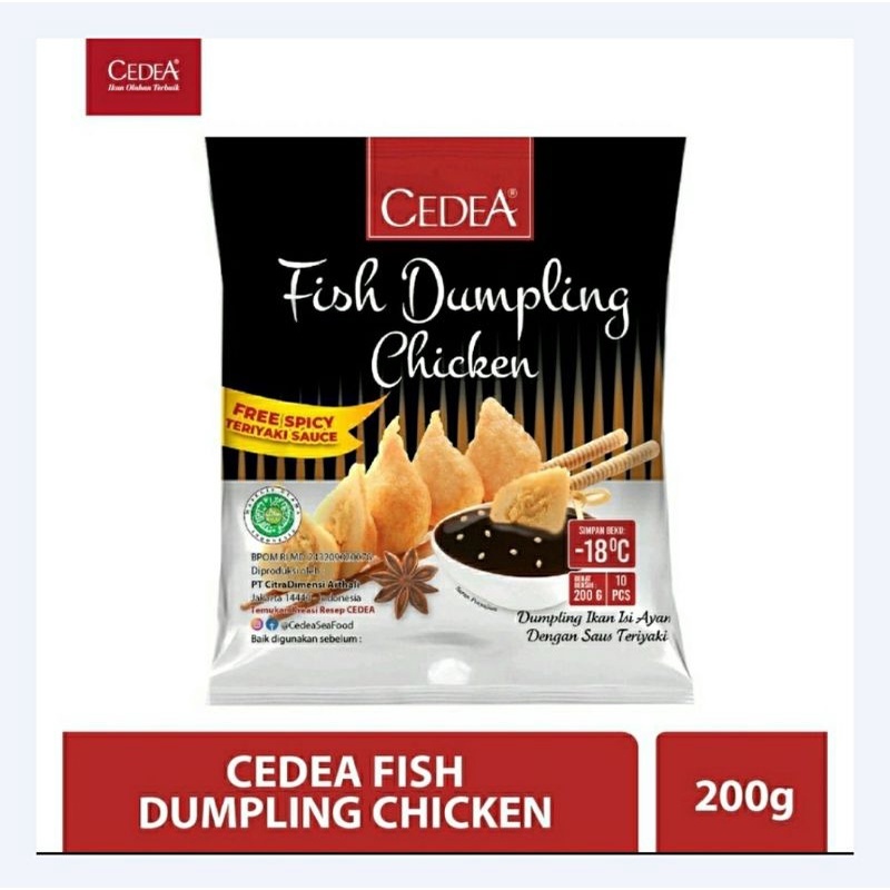 Jual DISCOUNT!!,Cedea Fish Dumpling Chicken +Bumbu Spicy Teriyaki,200 ...