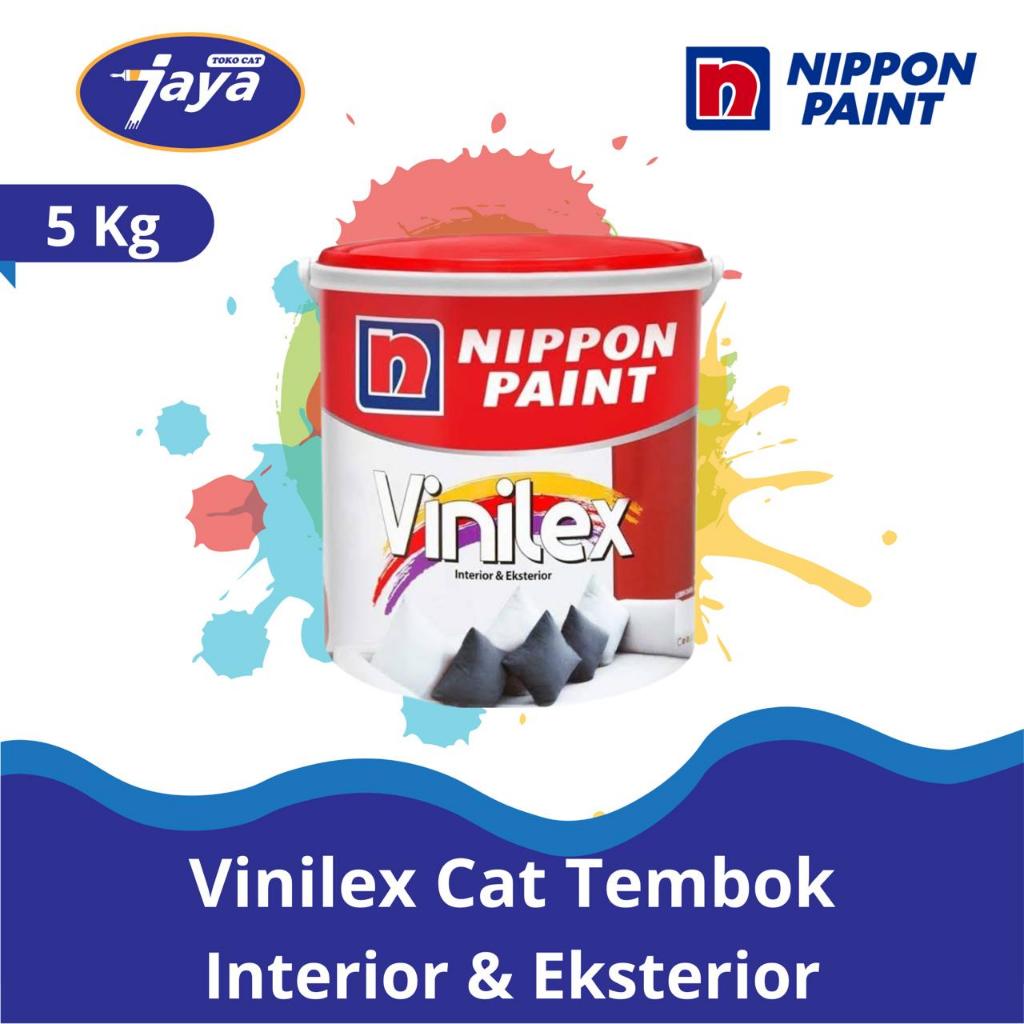 Jual Nippon Paint Vinilex Interior & Eksterior 5Kg Original Segel ...