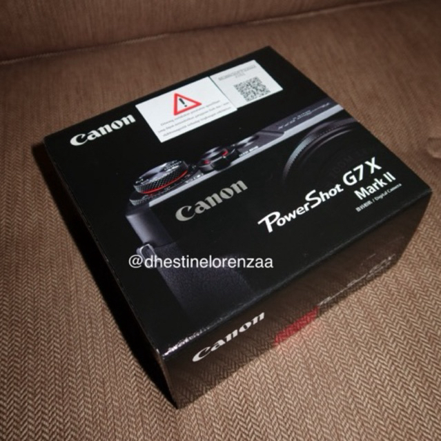Jual NEW Canon Powershot G7X Mark II Black | Shopee Indonesia