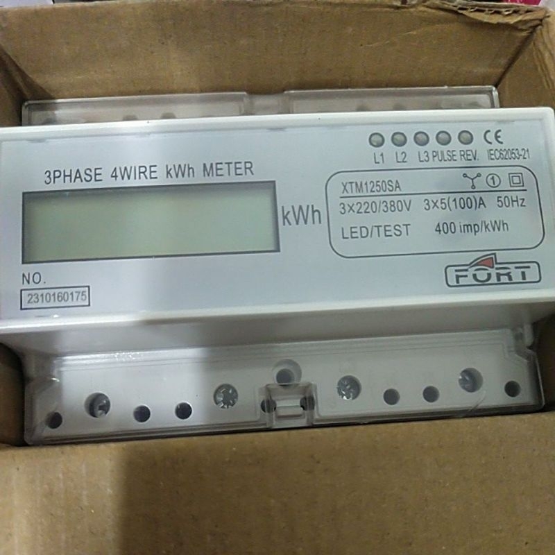 Jual kWh meter 3phase merk Fort | Shopee Indonesia