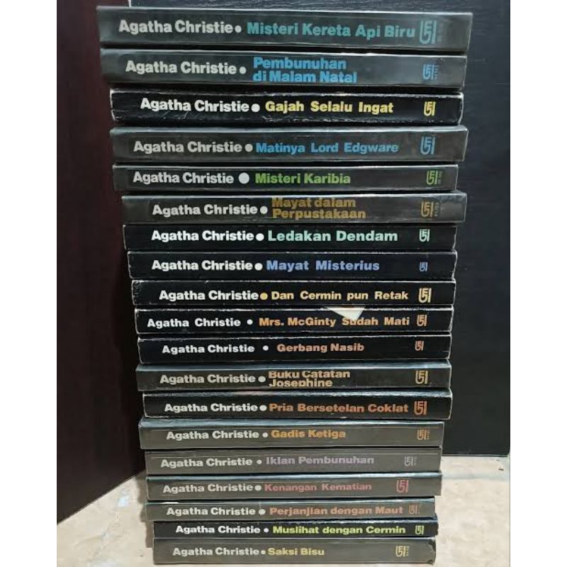 Jual Novel Agatha Christie Cabutan Original Preloved | Shopee Indonesia