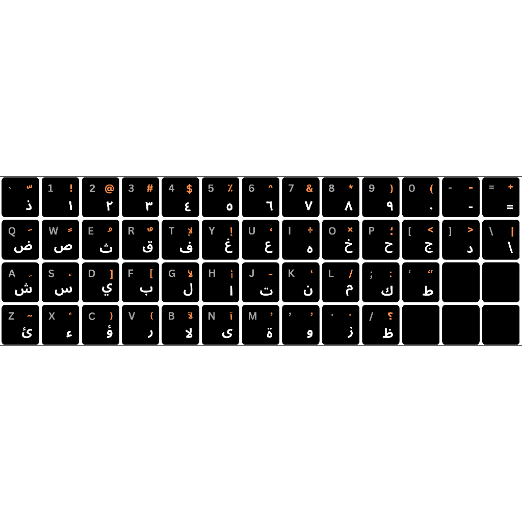 Jual STIKER KEYBOARD BAHASA ARAB | Shopee Indonesia