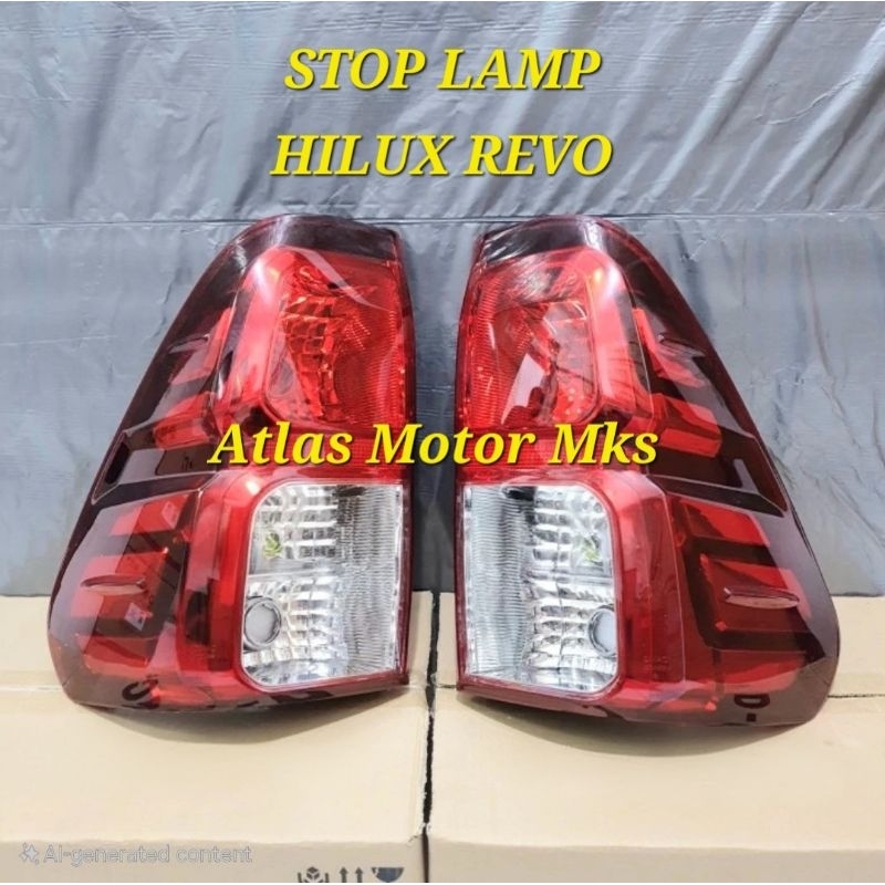 Jual [1PC] STOP LAMP LAMPU STOP TOYOTA HILUX REVO "2015-ON" KANAN KIRI ...