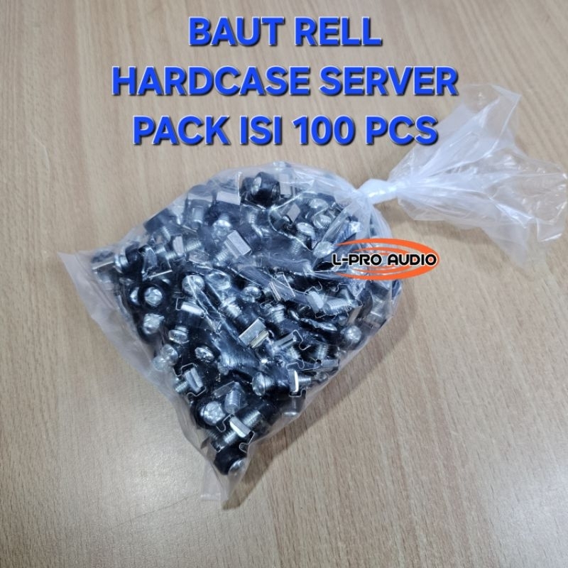 Jual Baut rell hardcase baut rak server rack hardcase Pack isi 100 pcs ...