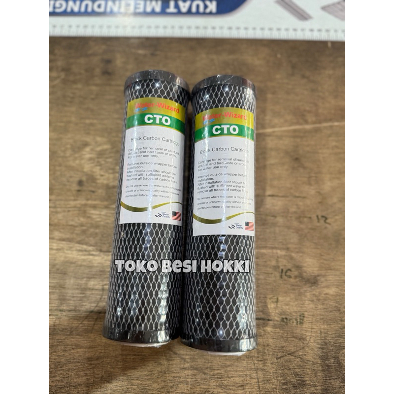 Jual Cartidge Filter Air CTO / Filter Air Arang/CTO Carbon Water filter ...