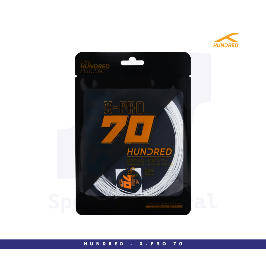 Jual Hundred Senar Badminton 70 X Pro 0.7mm | Shopee Indonesia