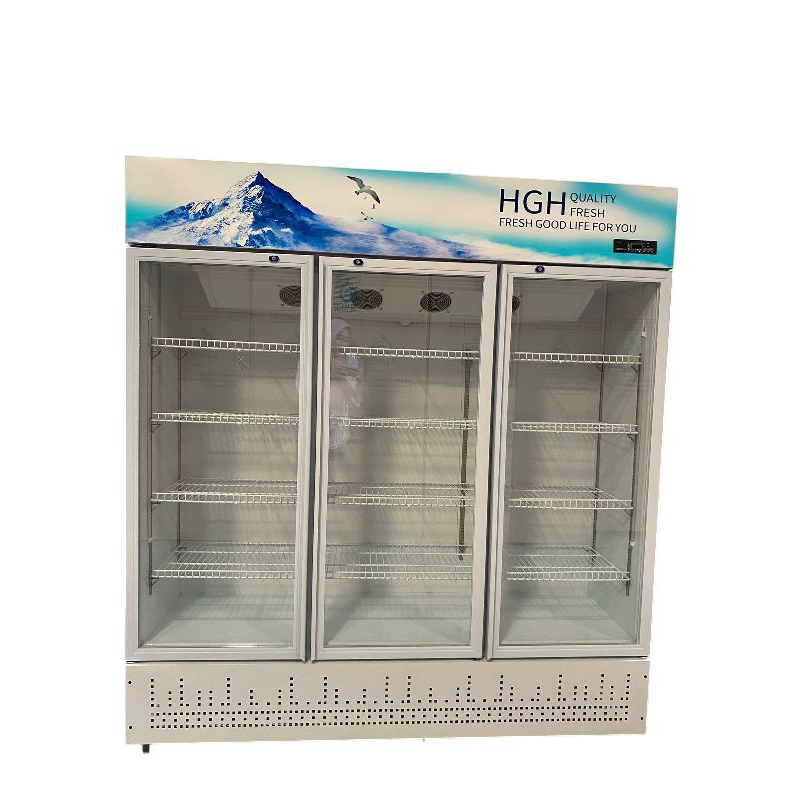 Jual Showcase HGH L1200 / kulkas 3 pintu 12 rak | Shopee Indonesia
