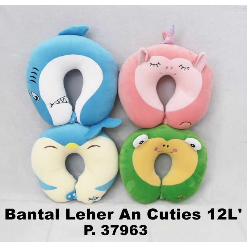 Jual Boneka Bantal leher Animal By Seulgi, Bantal Kepala Karakter ...