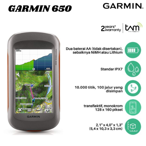 Jual GPS Garmin Montana 650 Second Bekas Bergaransi | Shopee Indonesia