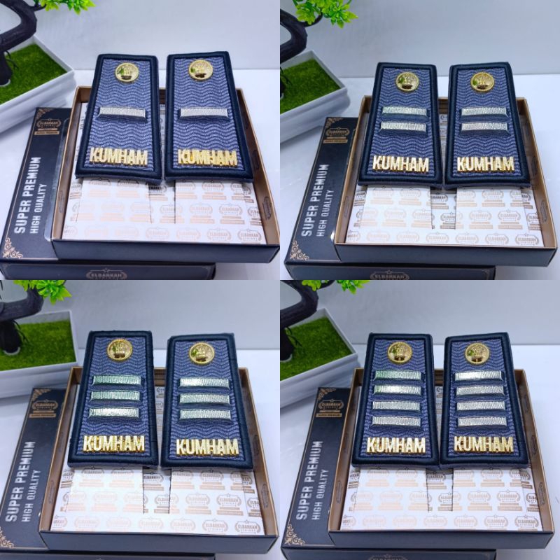 Jual PANGKAT PDH KUMHAM GOL 2a,2b,2c,2d TERBARU WARNA ABU SUPER PREMIUM ...