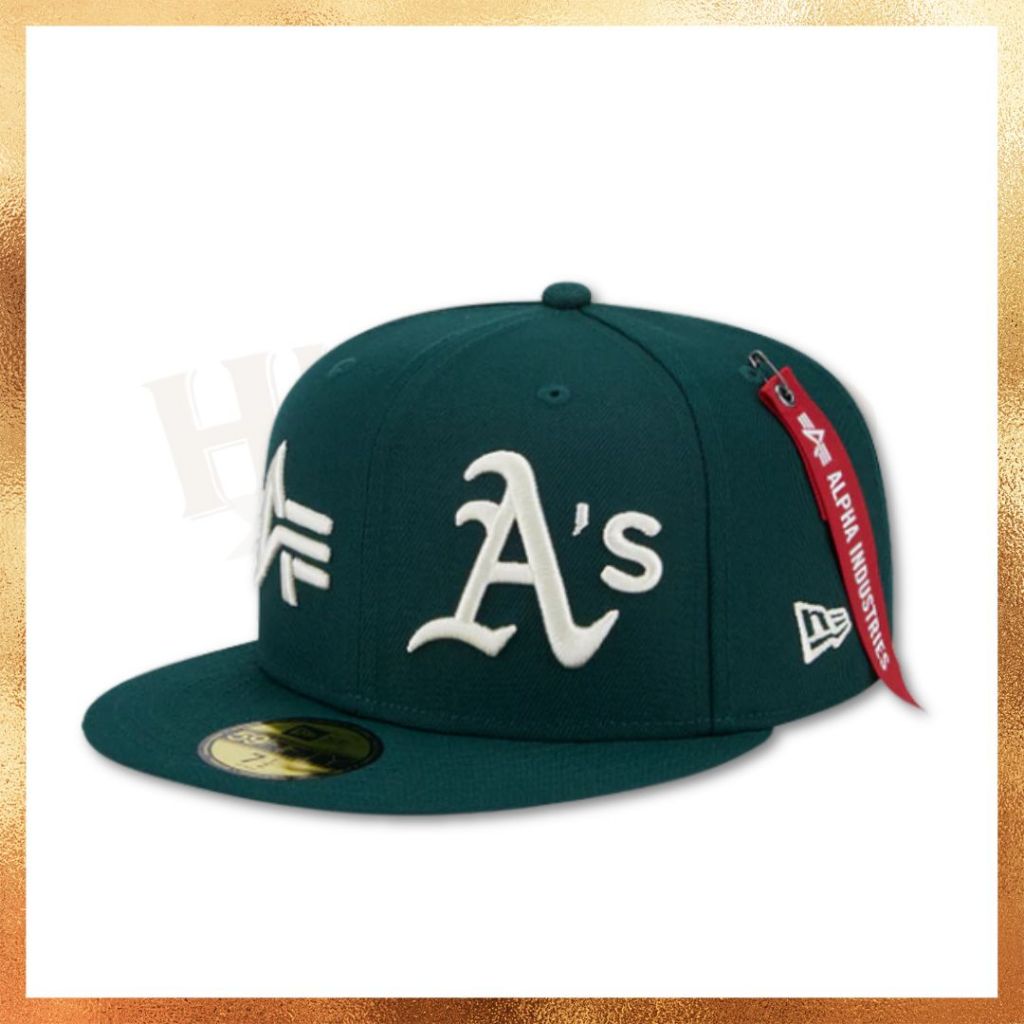 Jual Topi New Era x Alpha Industries MLB Oakland Athletics Dual Logo ...