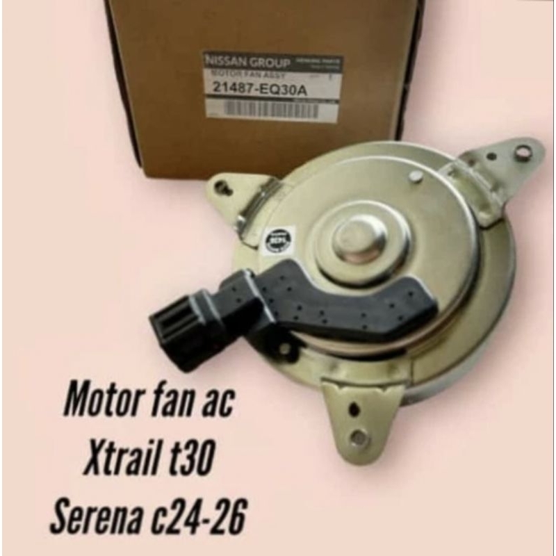 Jual Motor fan ac xtrail t30 serena c24-26 asli 1pc | Shopee Indonesia