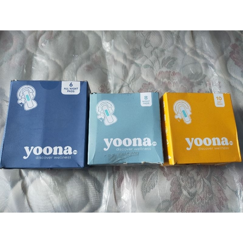Jual Yoona Pads isi 6/8/10 panty liners REJECT KEMASAN | Shopee Indonesia