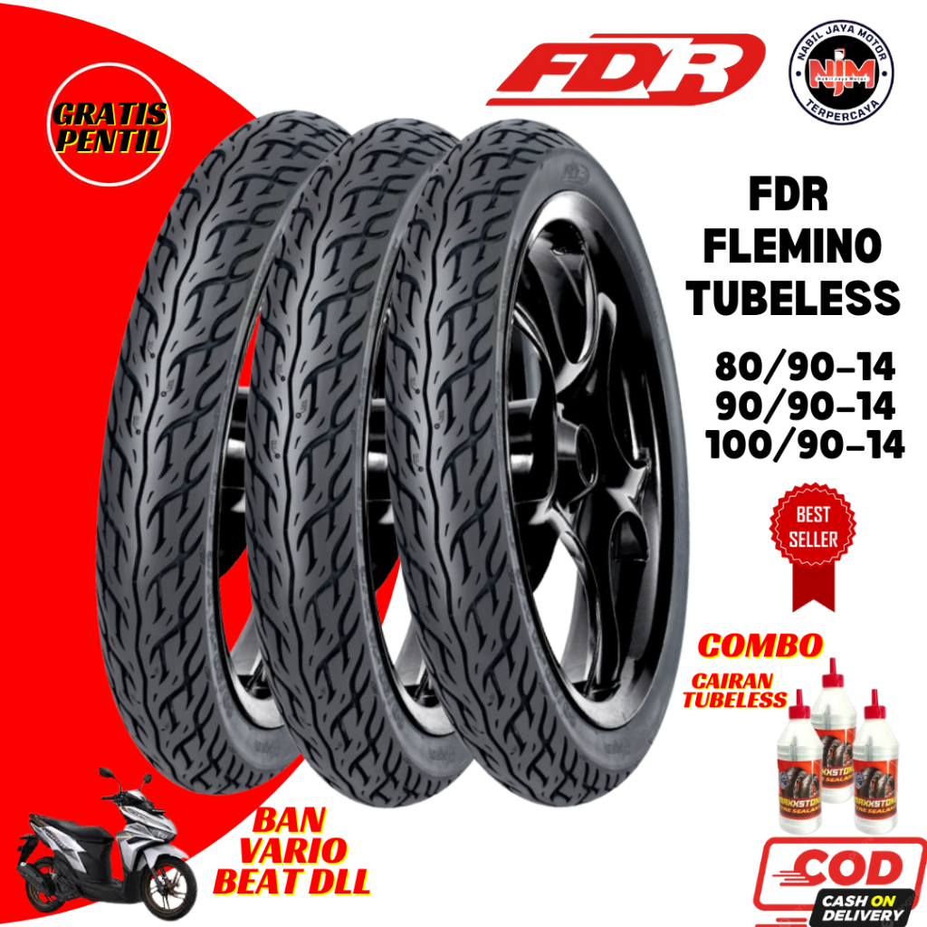 Jual BAN TUBLES FDR FLEMINO ( 80/90-14 ), ( 90/90-14 ), ( 100/90-14 ...