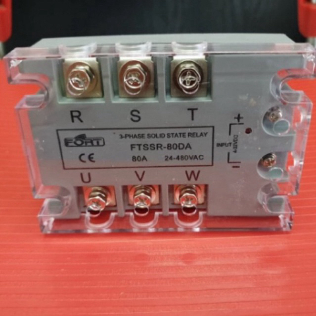 Jual Fort FTSSR-60DA 3 Phase SSR Solid State Relay DC to AC 4-32Vdc 60A 480Vac | Shopee Indonesia