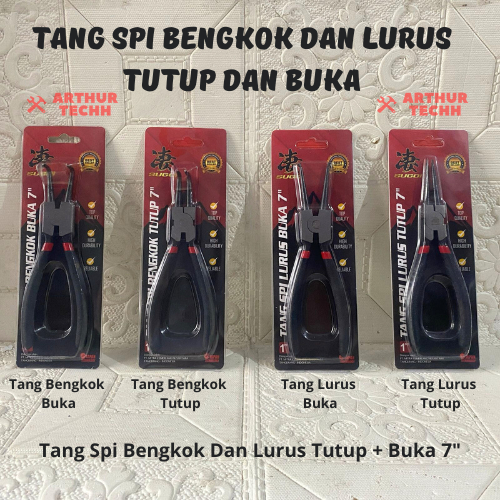 Jual SUGOI Tang Spi Bengkok Dan Lurus Tutup Dan Buka 7" Inch | Tang ...