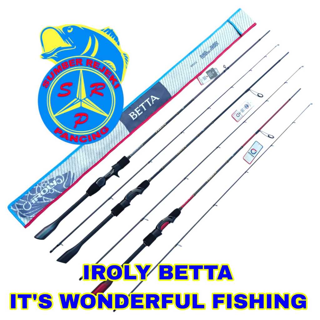 Jual Joran Ultralight Iroly Betta Full Fuji | Shopee Indonesia