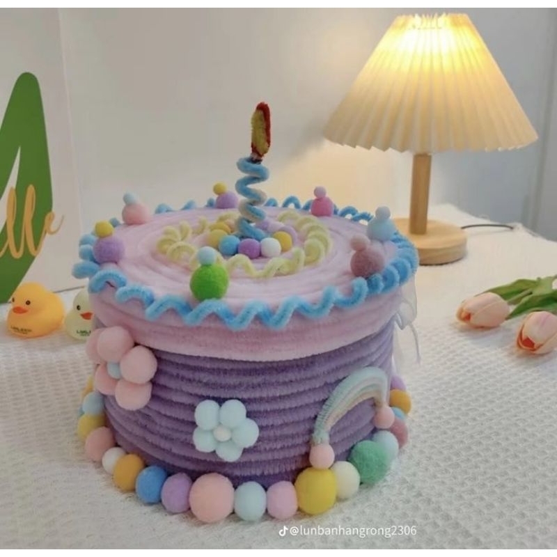 Jual [COSTUM] Pipe Cleaner Cake/Kue Kawat Bulu | Shopee Indonesia