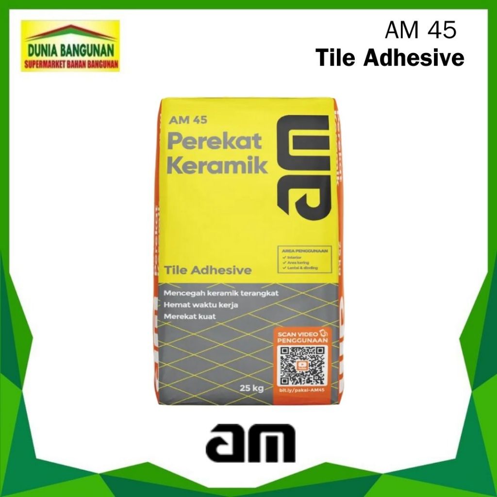 Jual Semen AM 45 Tile Adhesive Perekat Keramik 25 Kg | Shopee Indonesia