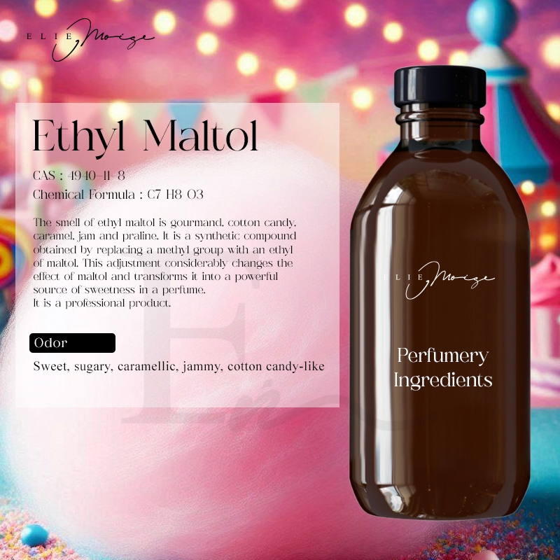Jual 5gr 10gr 20gr 50gr - Ethyl Maltol Synthetic molecule perfumery raw ...