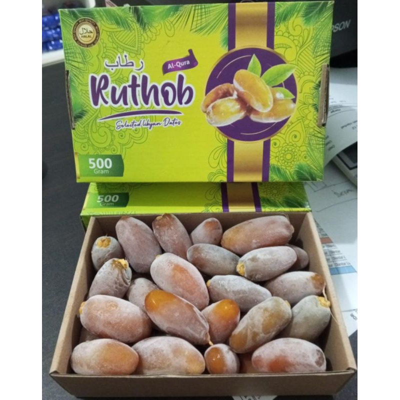 Jual Kurma Dates Crown Khalas 1kg & Al-Qura Ruthob 500gr - Camilan ...