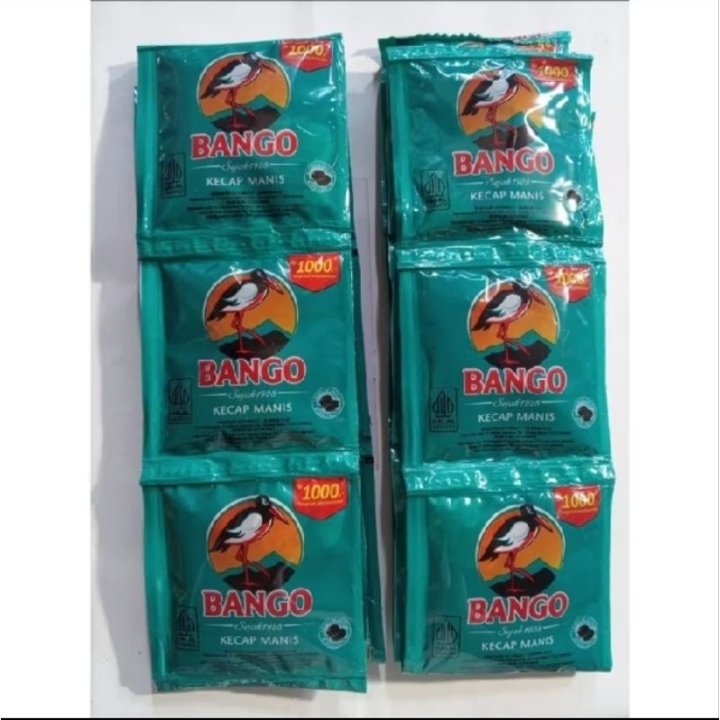 Jual Kecap Bango Saset | 1 renceng 12pcs | Shopee Indonesia