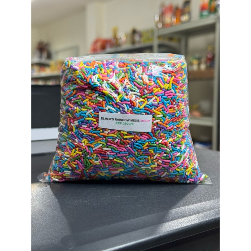 Jual Elmer’s rainbow mesis / mesis warna warni 500gr+- | Shopee Indonesia