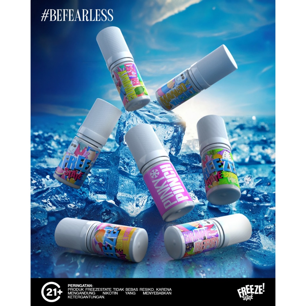 Jual FREEZE STATE LIQUID SERIES SALT NIC 30ML 25MG ORIGINAL BY ...