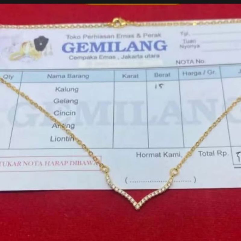 Jual kalaung FUJI warna emas muda nori fuji viral 5 gram bahan tembaga asli | Shopee Indonesia