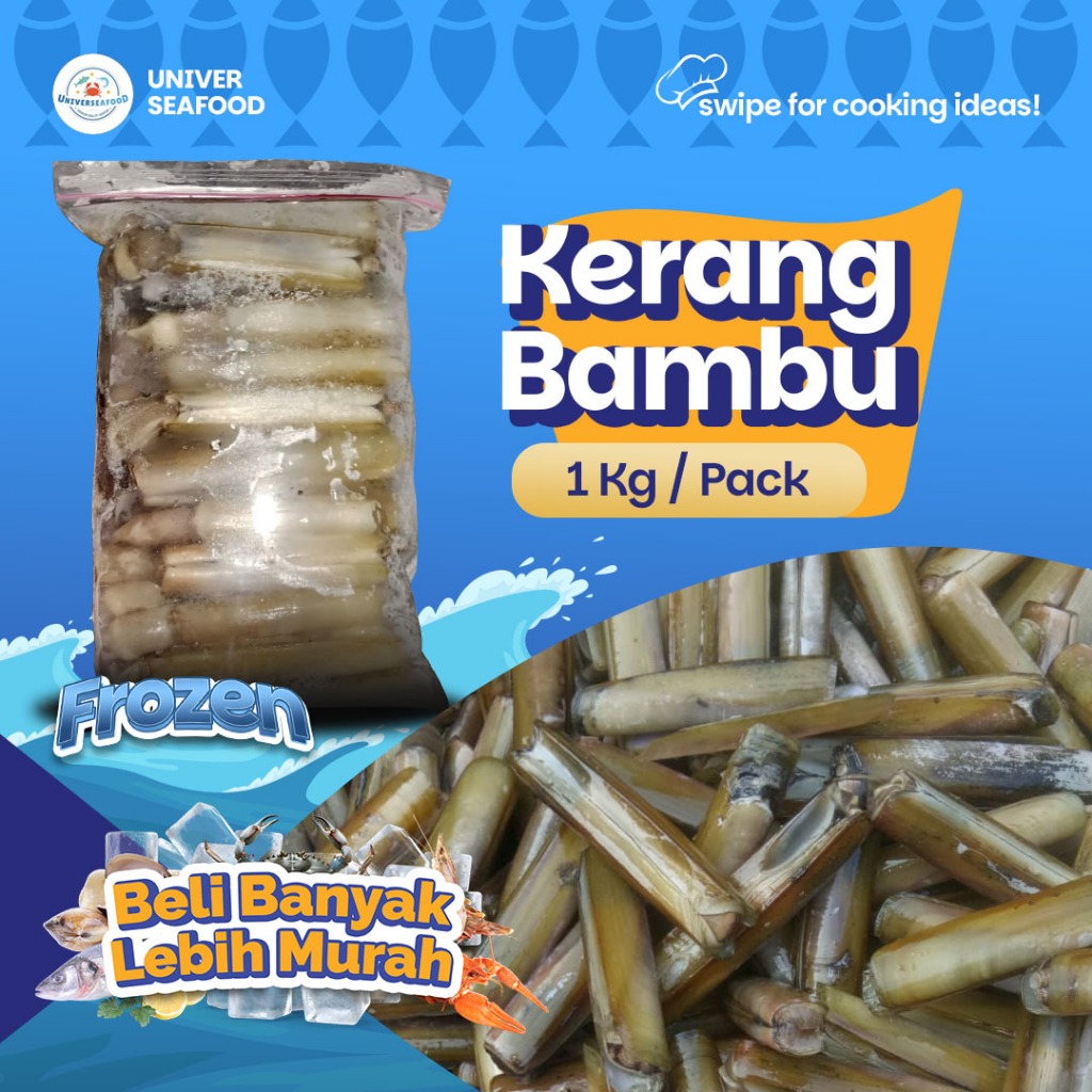 Jual Kerang Bambu Fresh Frozen Size Besar 1kg | Shopee Indonesia