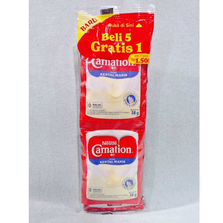 Jual Nestle Carnation Krimer Kental Manis (1 Renteng isi 6 Pcs ...