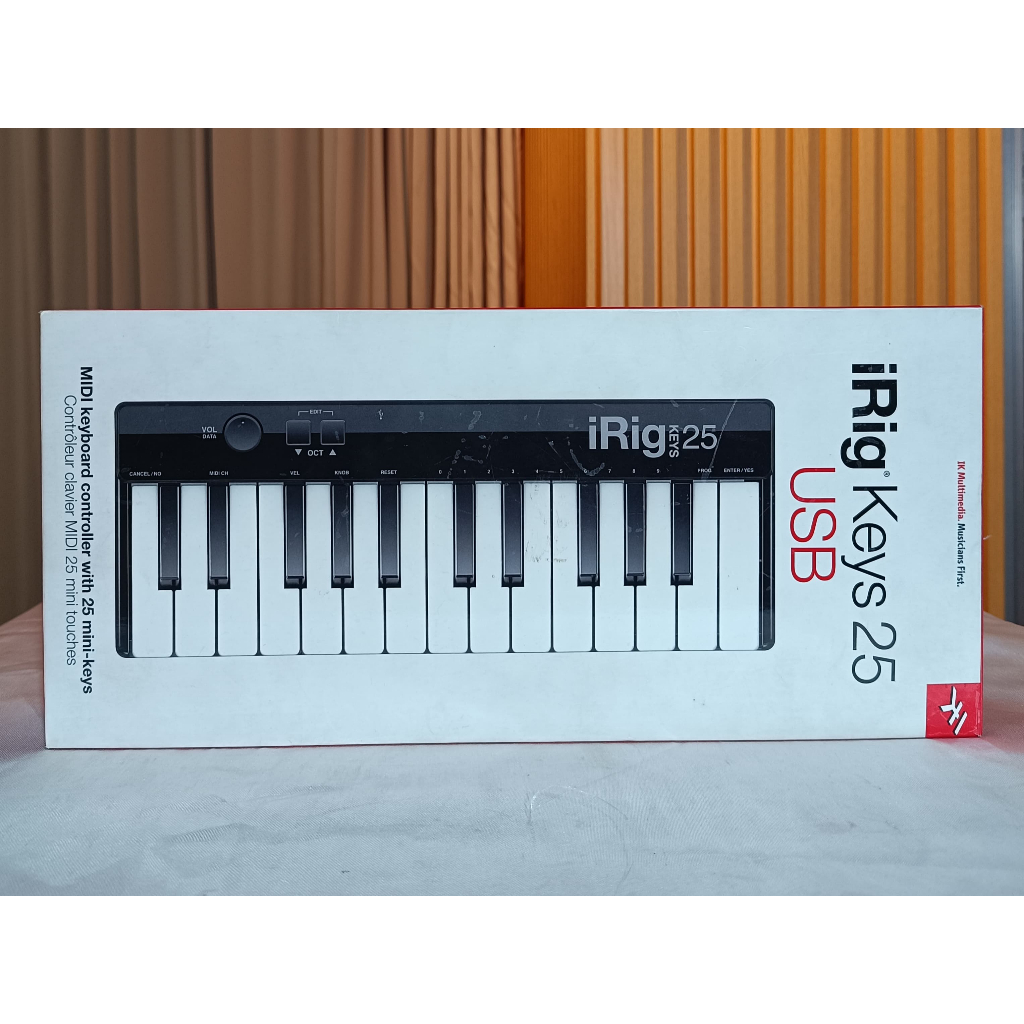 Jual iRig Keys 25 USB, Midi Keyboard Controller u/ Mac, PC | Shopee ...