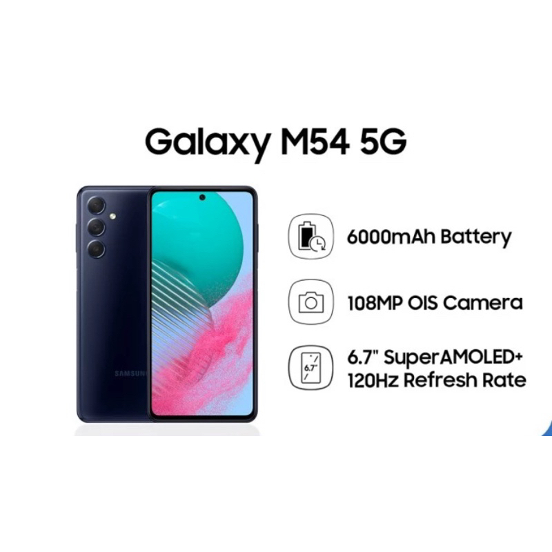 Jual Samsung Galaxy M54 5G 8/256GB Resmi indonesia | Shopee Indonesia