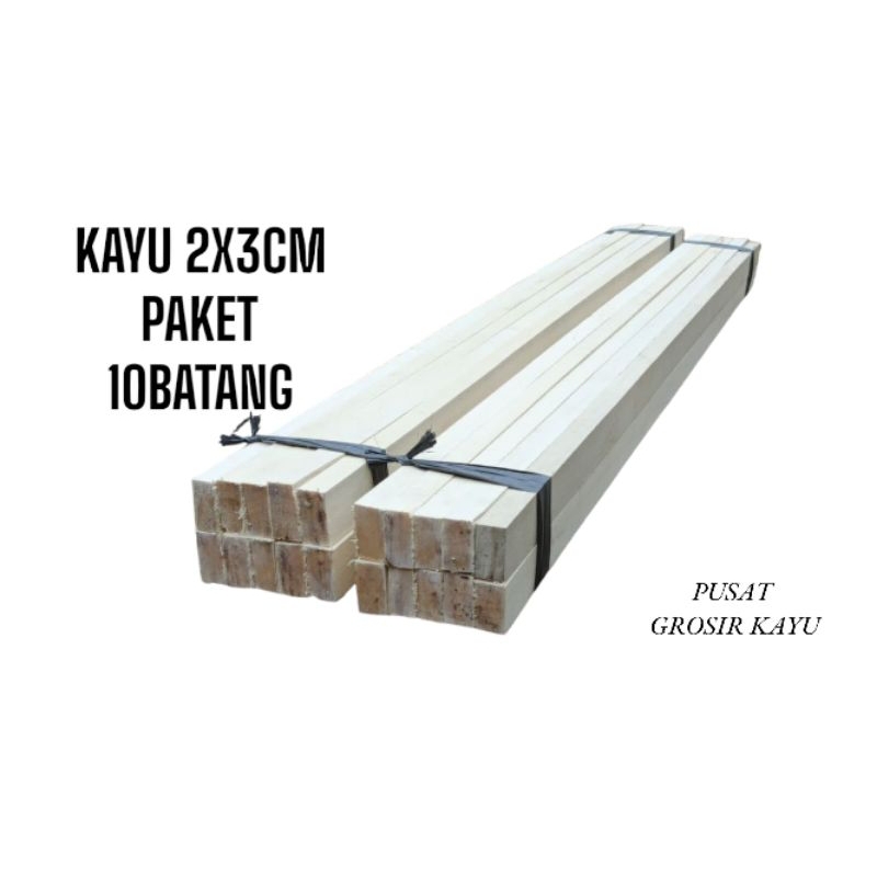 Jual Kayu Reng 2x3 paket 10batang panjang 1meter kayu sudah di serut ...