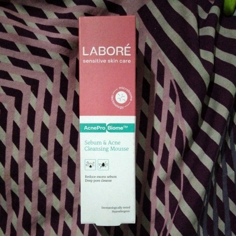 Jual LABORE ACNE PRO SEBUM & ACNE CLEANSING MOUSSE 25 ml | Shopee Indonesia
