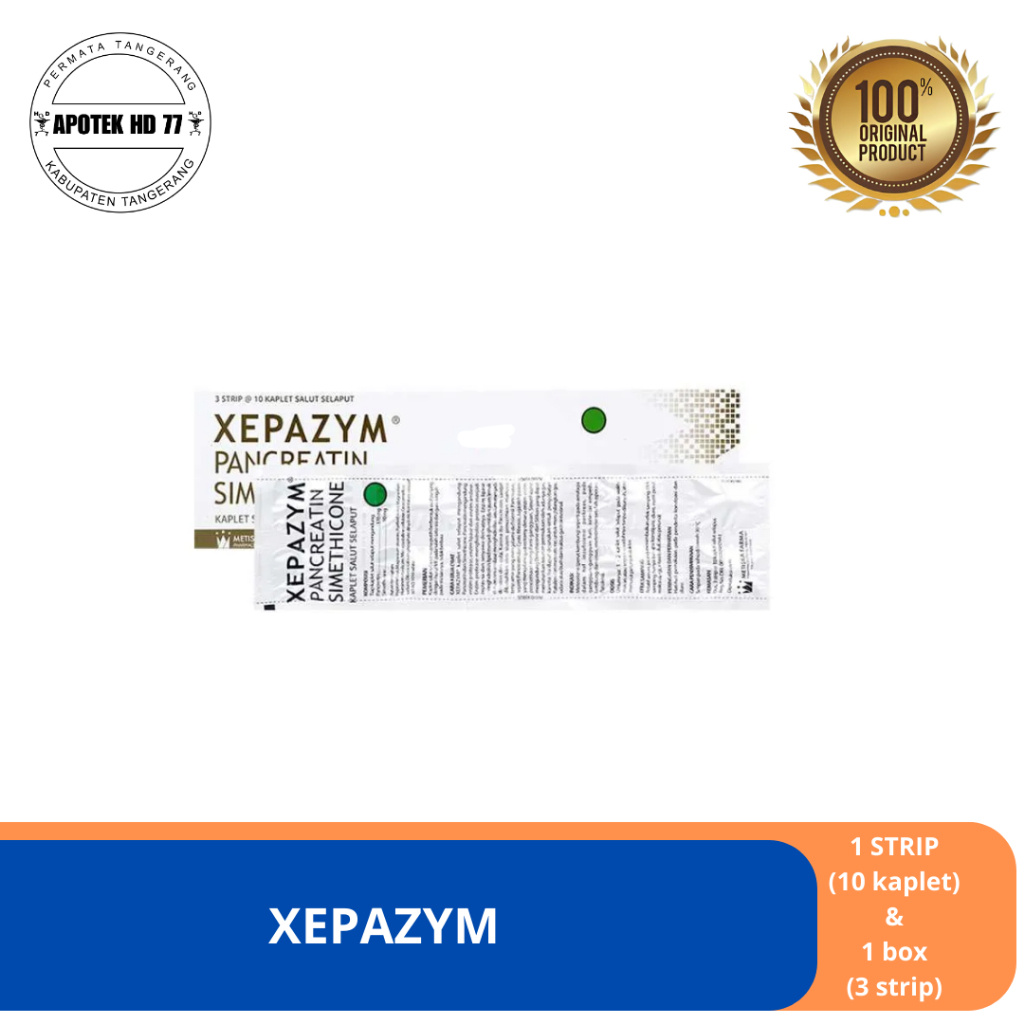 Jual XEPAZYM STRIP ISI 10 KAPLET | BOX ISI 3 STRIP | Shopee Indonesia