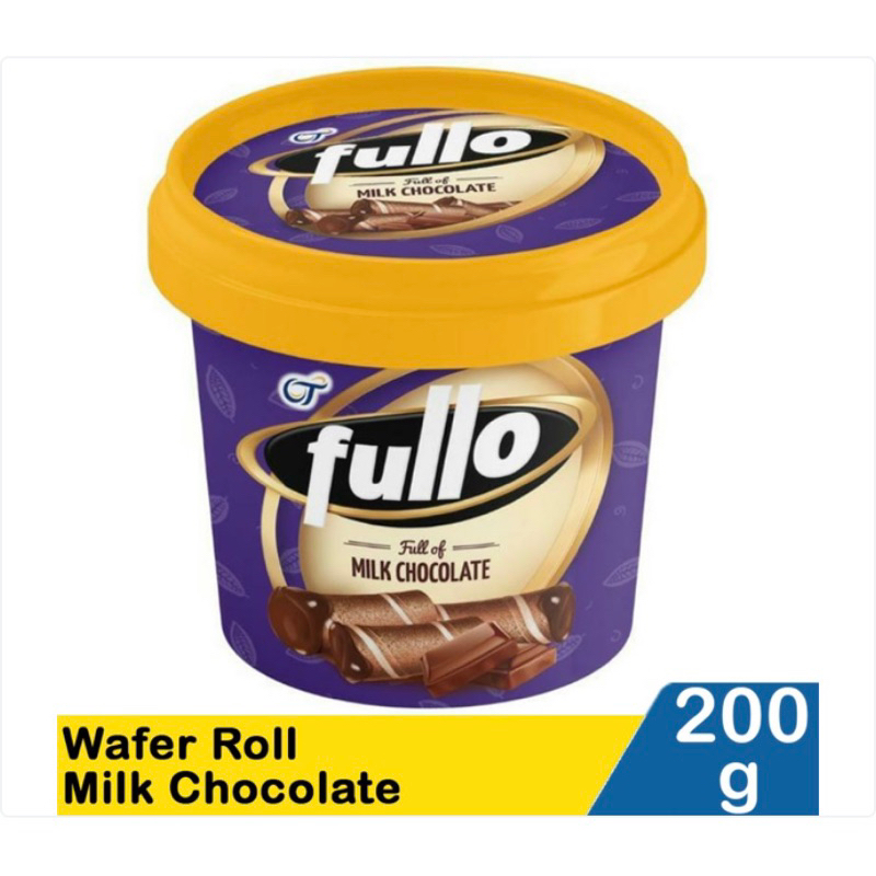 Jual Fullo Wafer Roll kaleng 200 g | Shopee Indonesia