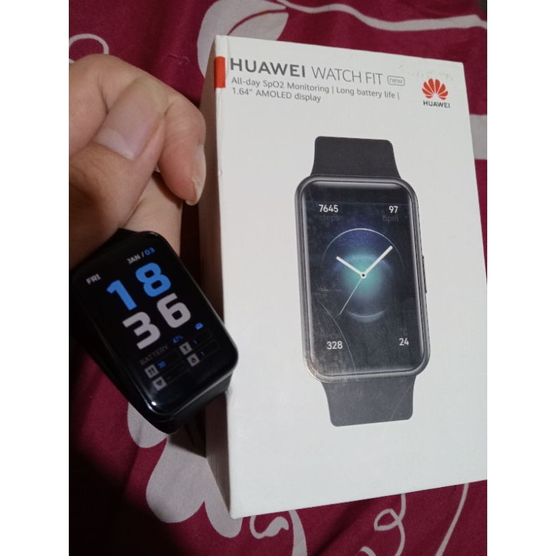 Jual Huawei Watch fit 1 Second kondisi aman lengkap | Shopee Indonesia