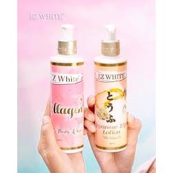 Jual EZ White Hand & Body Lotion / Japanese Tofu Lotion 250ml | Shopee ...