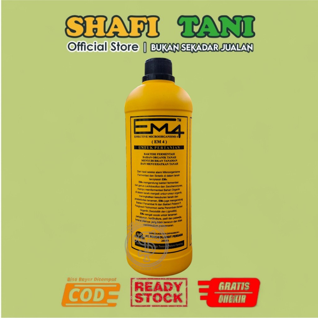 Jual EM4 kuning cairan organik digunakan untuk meningkatkan kesehatan ...